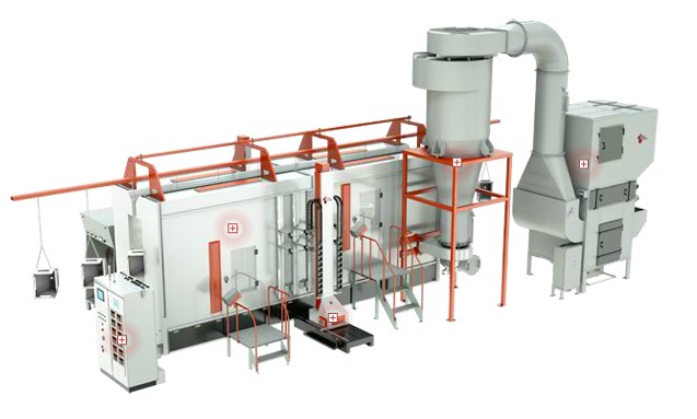 Powder Mechanic Intro: Automatic powder coating production line