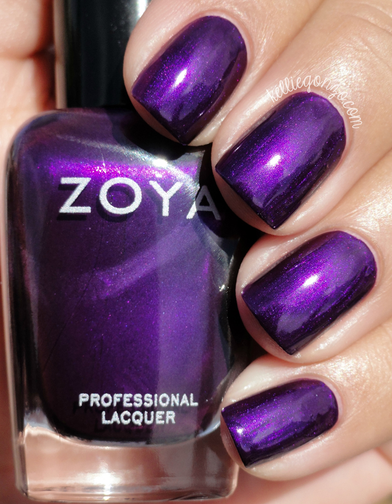 KellieGonzo: Zoya Fall 2015 Flair Collection Swatches & Review