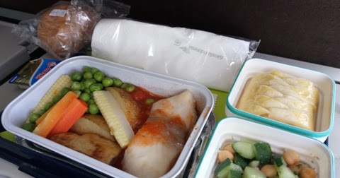 Selby's Food Corner: Garuda Indonesia Meal