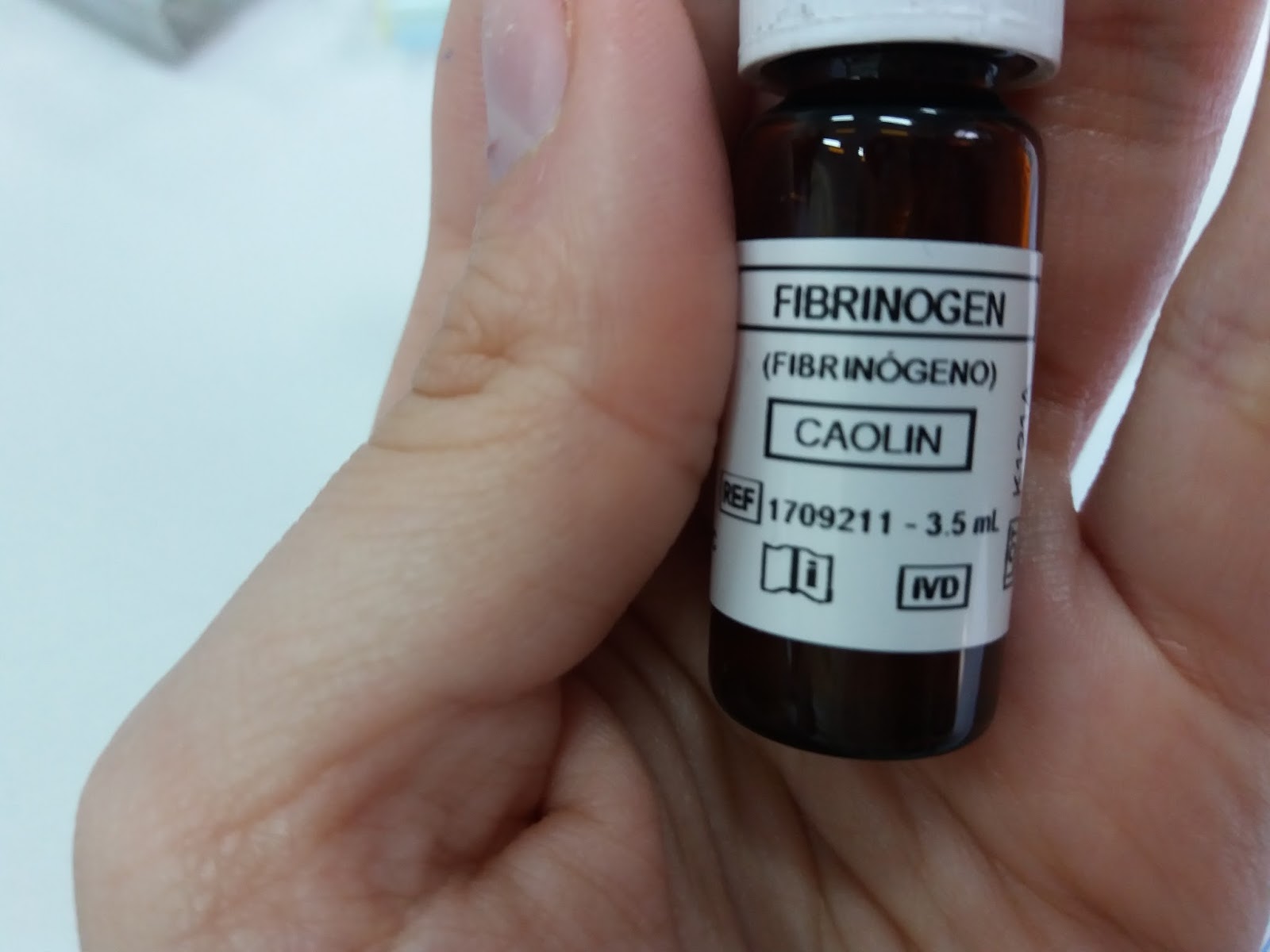 PRÁCTICA 4: FIBRINÓGENO (24/01/18)