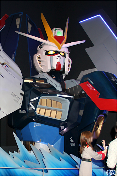 GUNDAM GUY: 1:1 Scale Strike Freedom Gundam Bust On Display - Detail ...