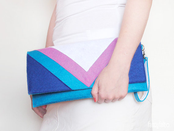 Chroma Lab: Colorblock Clutch Love