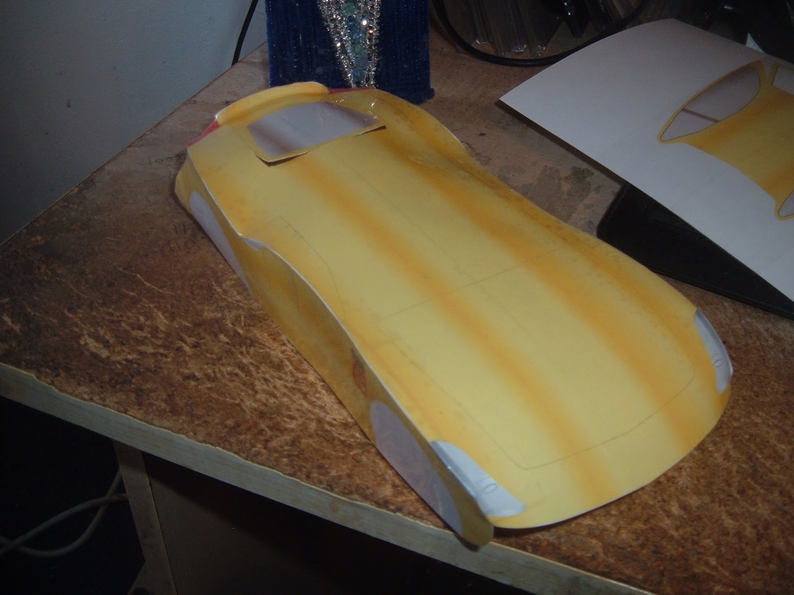 papermodelmatersexclusive's: the all new cars 3 CRUZ RAMIREZ PAPERCRAFT ...