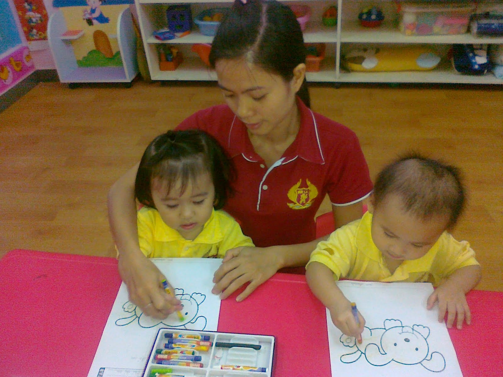 Playgroup's Blog: Tô màu chú chó con