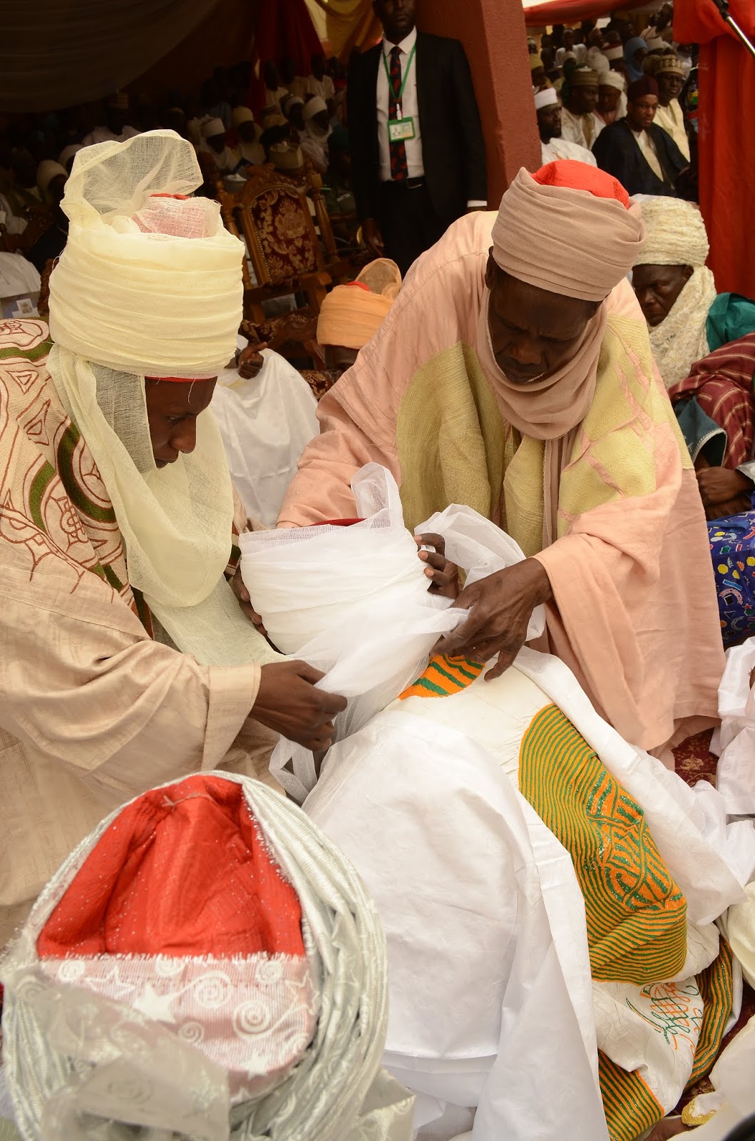 TOZALI: EXCLUSIVE PICTURES OF THE TURBANING CEREMONY OF ALH. MUSA ...