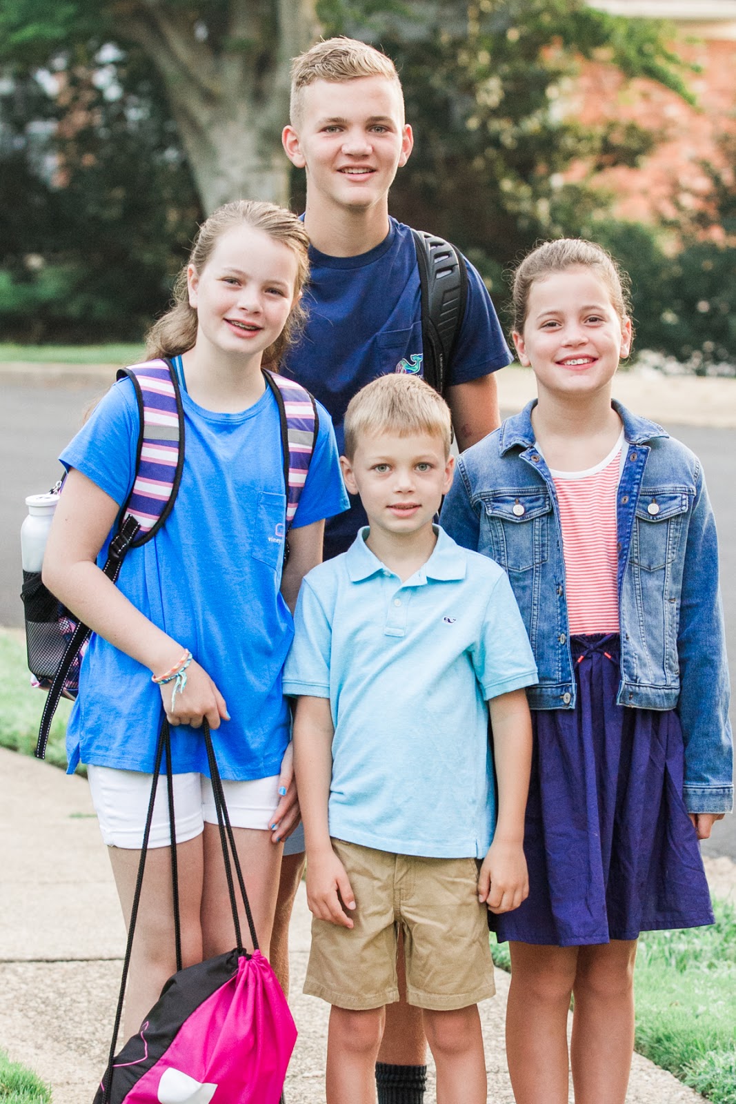 The Cullinan Family: First Day of School