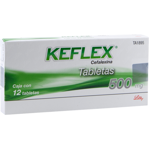 Keflex 500 mg | Antibiotika Medisinering | Enkelmedisinering