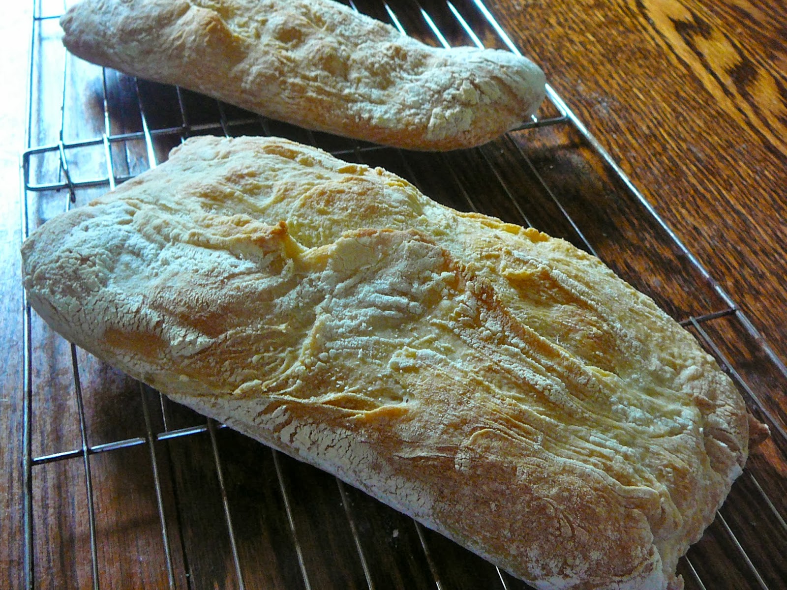 The Hidden Pantry: Jason's Quick Coccodrillo Ciabatta Bread