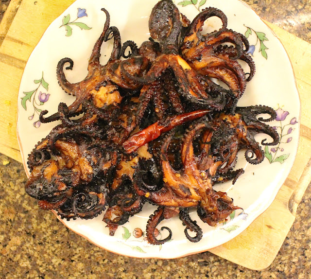 Food Lust People Love: Grilled Baby Octopus