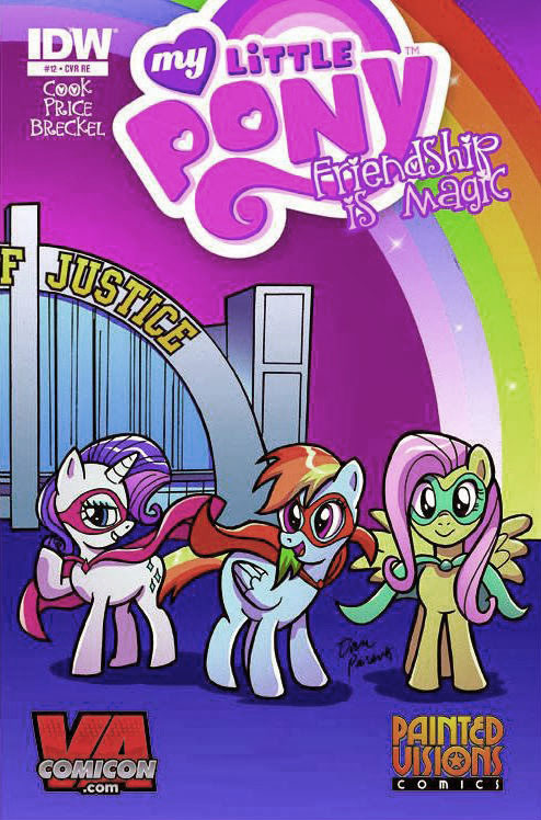 MLP Virginia Comic Con Comic Covers | MLP Merch