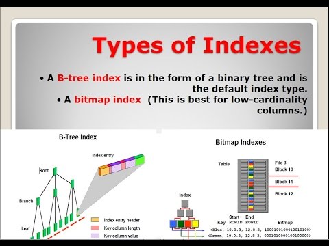 Hasan Jawaid: B-Tree and Bitmap Index