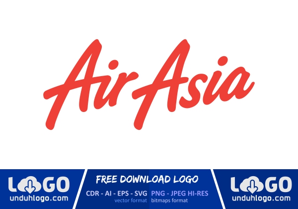Logo Air Asia - Download Vector CDR, AI, PNG.