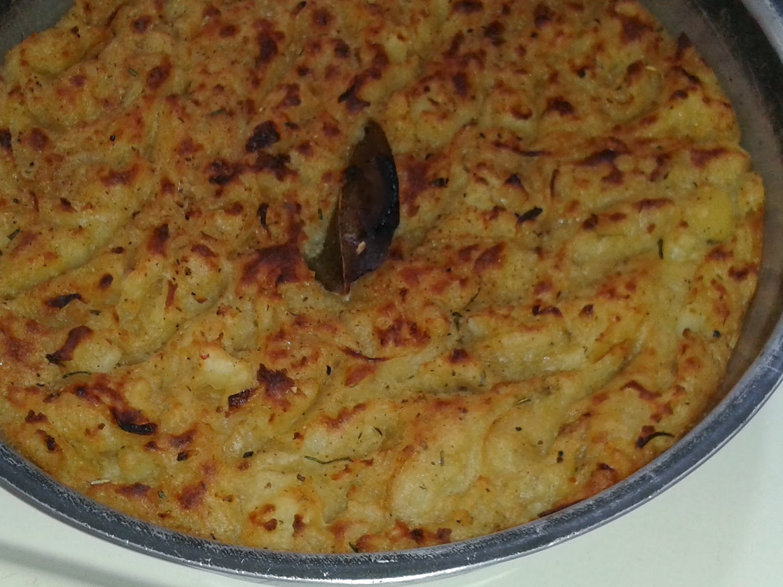 Fare la Scarpetta - Limpe o Prato com um Naco de Pão : Galette de Batatas