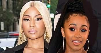 Nicki Minaj Gifts Cardi B a $5,000 Basket Full of Baby Tingz