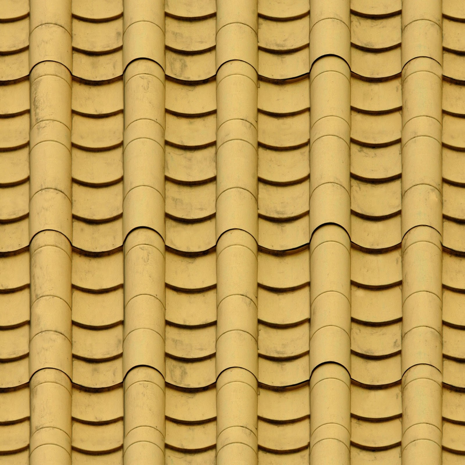 Thư viện 3D: [Mapping] Clay Roof Textures