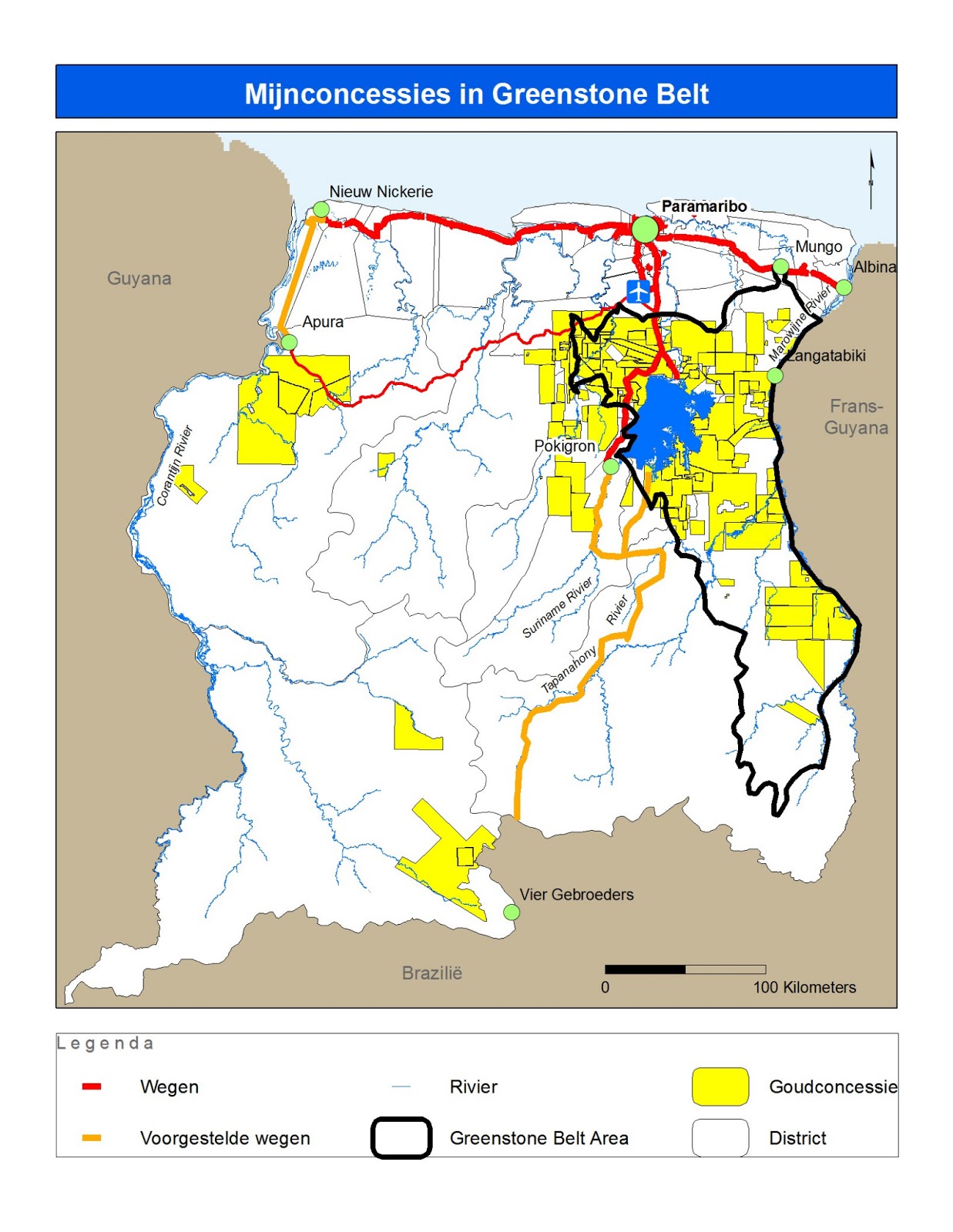 Goudwinning in Suriname: Onrust onder dorpsbewoners binnenland over ...