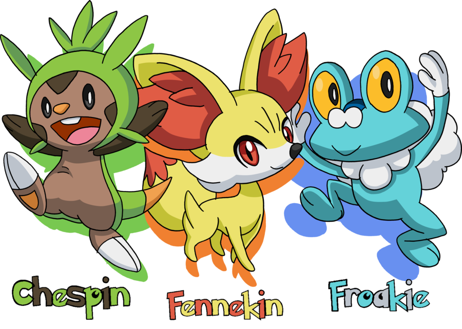 Rincón Celeste: Pokémon XY, ¿Chespin, Fennekin o Froakie?