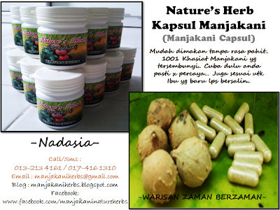 Manjakani Herbs: Kapsul Manjakani