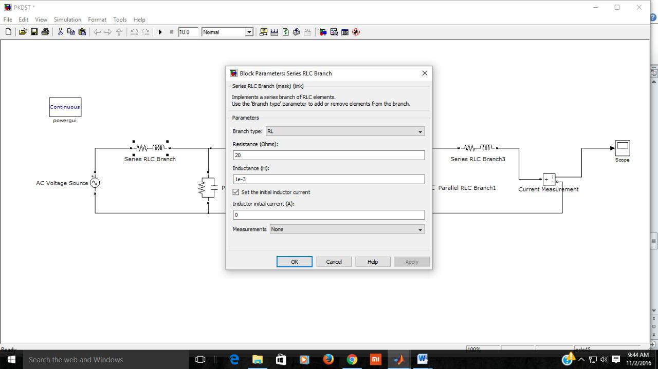 Linggar's Blog: SIMULINK MATLAB RANGKAIAN RLC