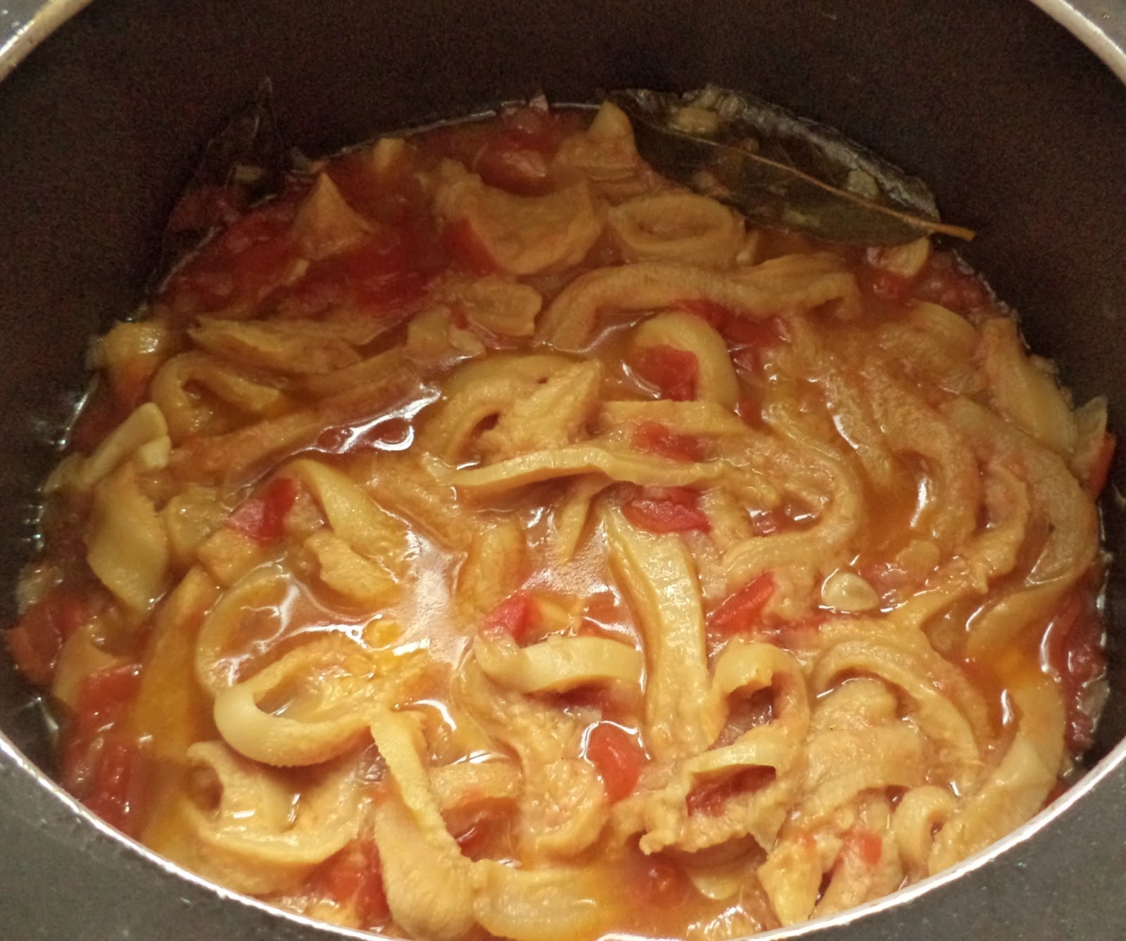 Receitinhas da Tere: Bucho Gratinado