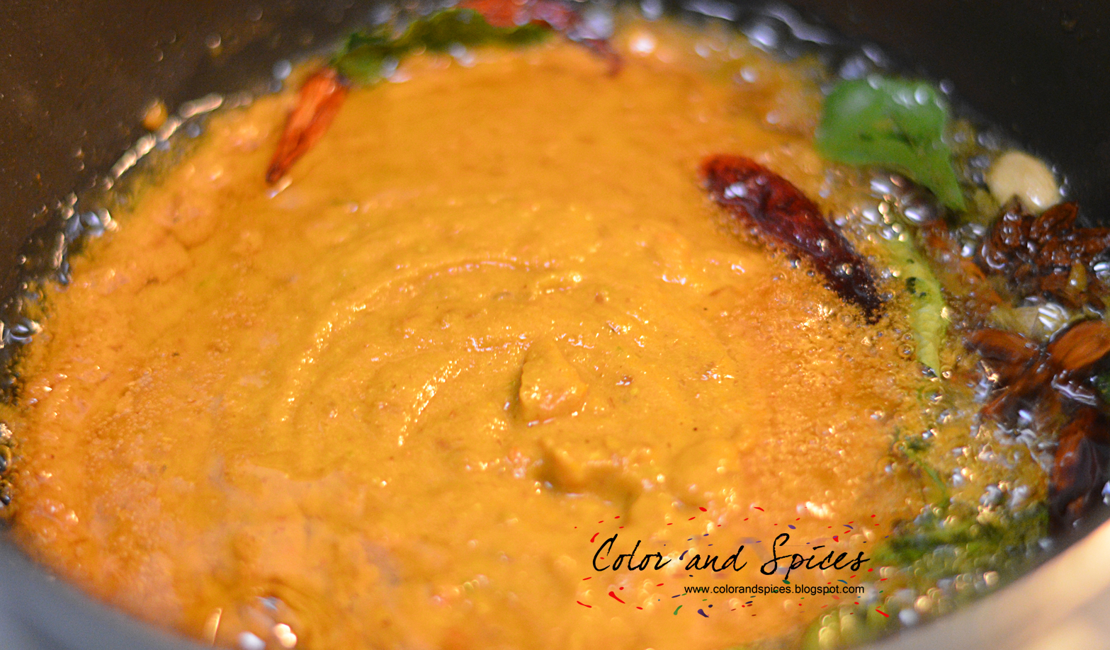 Color and Spices: Kerala Crab Curry