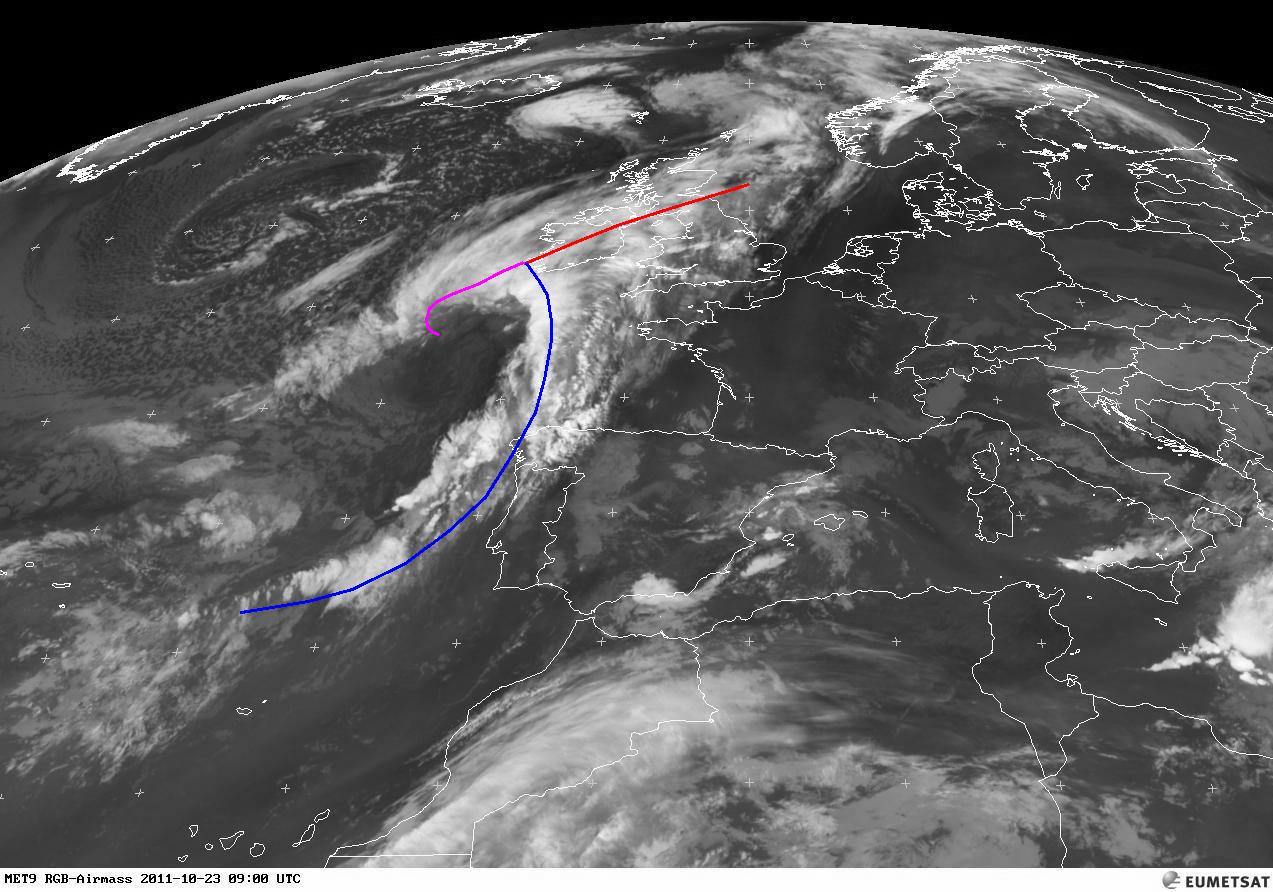 Rund ums Wetter: Prächtige Shapiro-Keyser Zyklone und ungewöhnliche ...