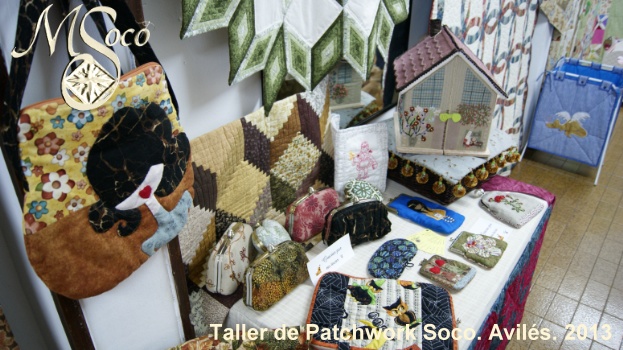 Patchwork Soco: Fotos V Exposición del Taller de Soco: Patchwork A MANO