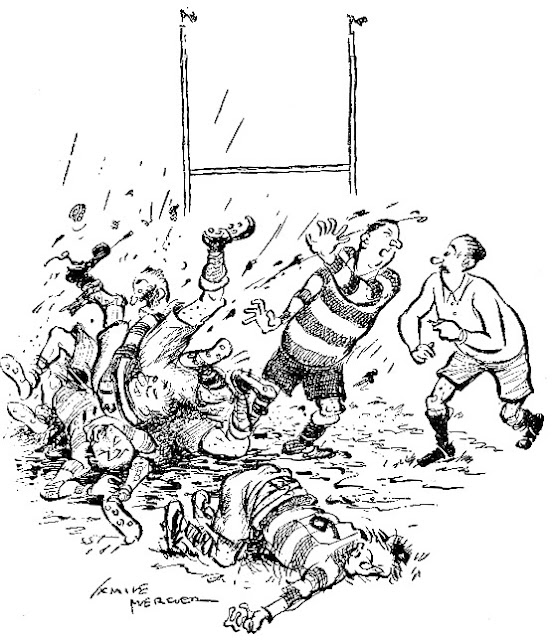 In praise of laughter: Emile Mercier - Rugby