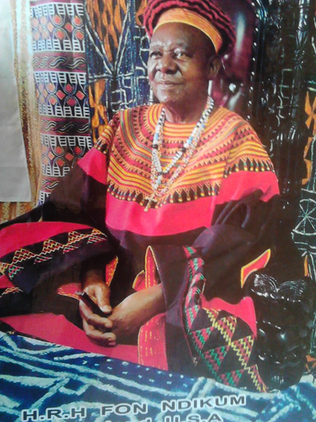 Les Gens Du Cameroun: -HRH Fon George Ndikum II of Akum ‘Akum people ...