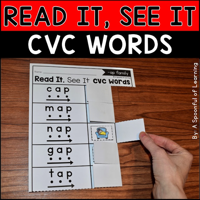 Reading Fluency Activities - Read it, Write It, See it