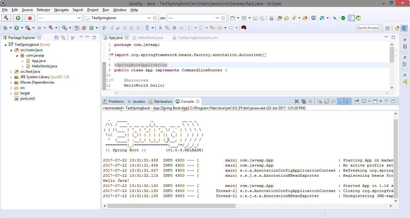 JavaXp.com | Java Experts Blog | Java Examples | API | Errors | Exceptions: Standalone ...