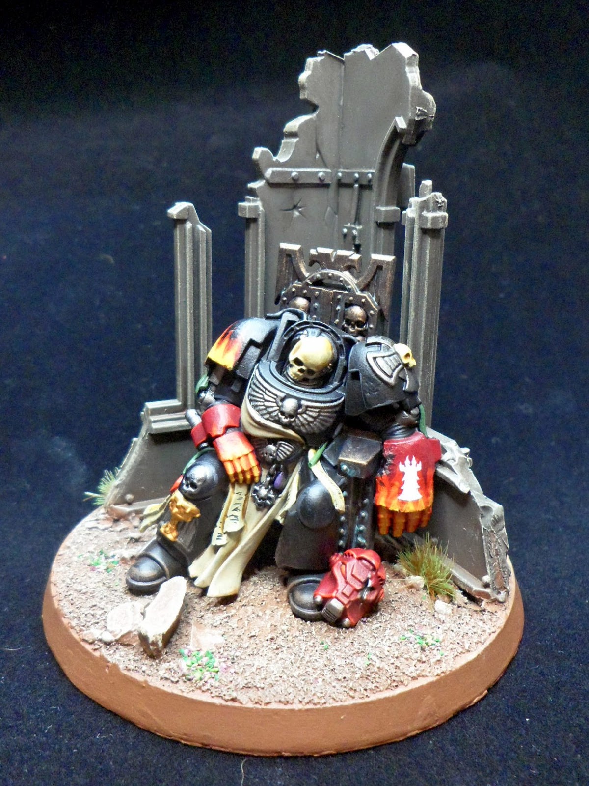 WeeMen: Warhammer 40K Objective Marker - Fallen Fire Claw Chapter ...