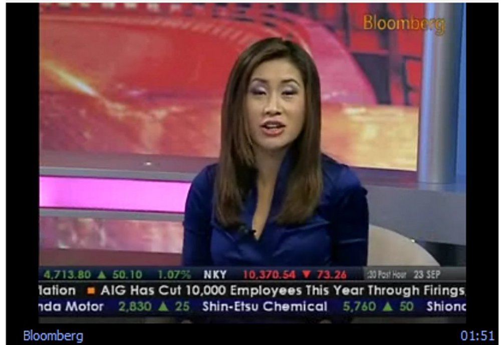 Ladies in Satin Blouses: susan li - blue satin blouse