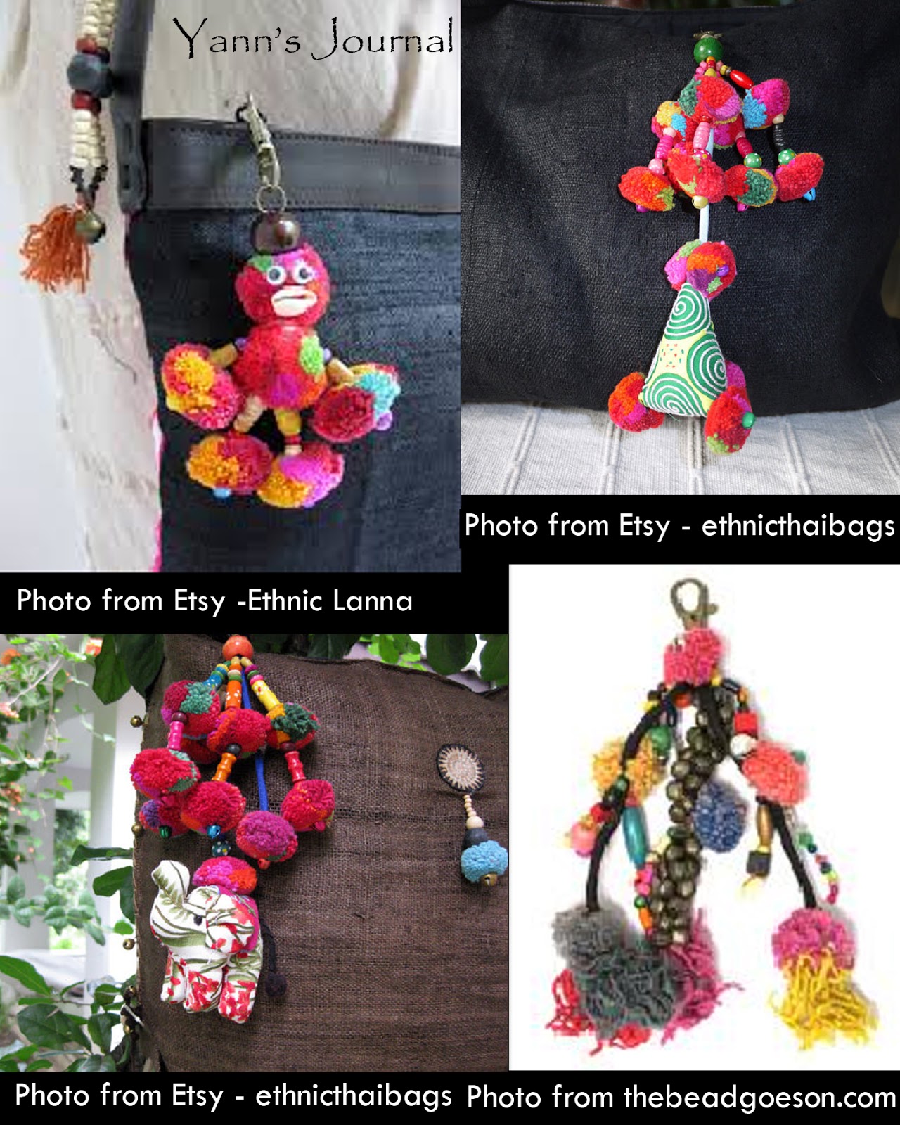 Yann's Journal: Keychain & Bag Charms