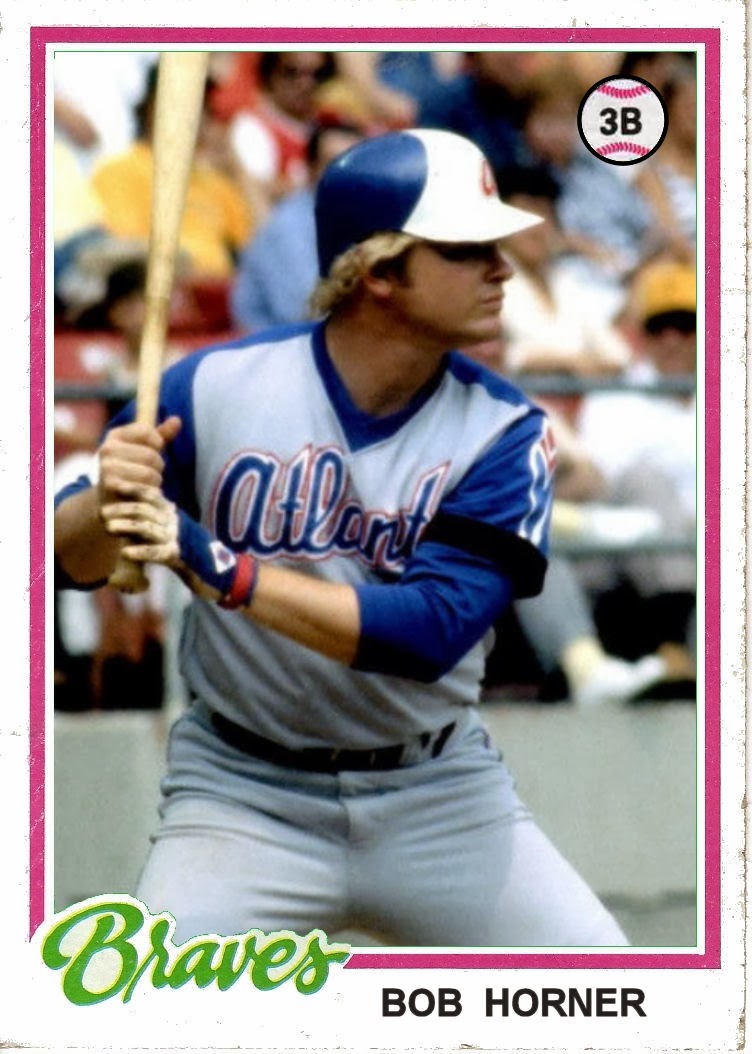 Cards That Never Were: 1978 Topps Bob Horner