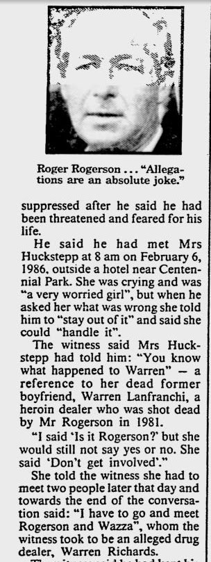 Roger Caleb Rogerson - Killer Cop: 1987