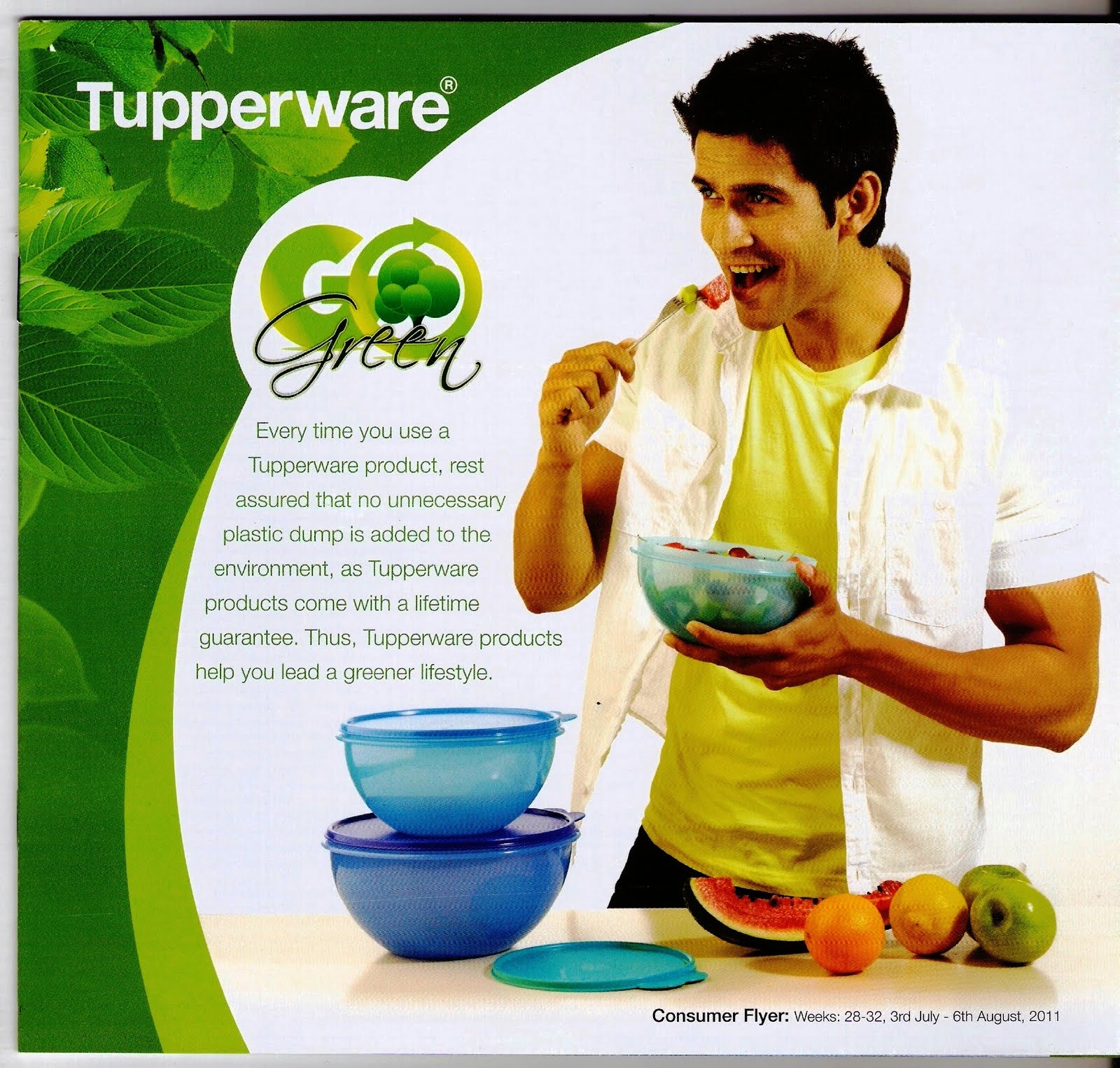 Tupperware: Tupperware flyer july