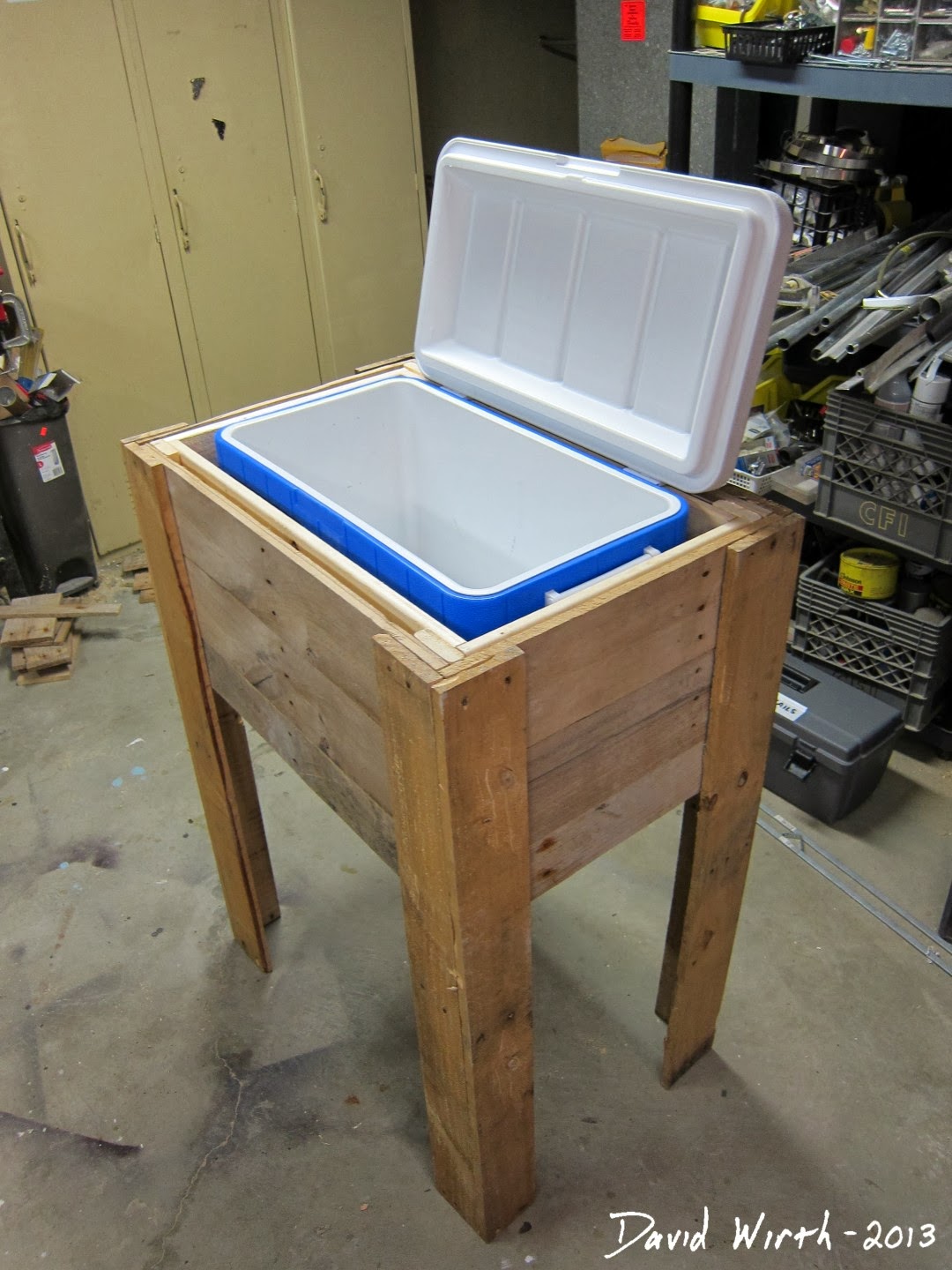 Diy Wood Cooler Chest at Sandra Miles blog