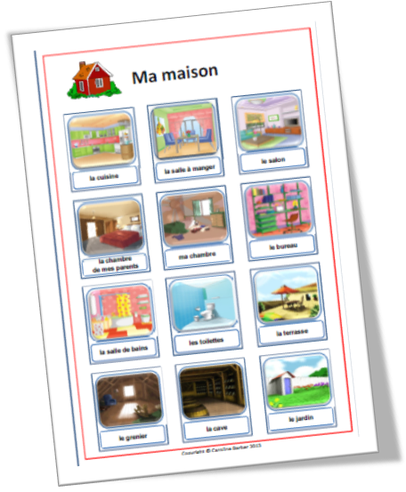 Boost Up Your French: New Vocabulary Poster