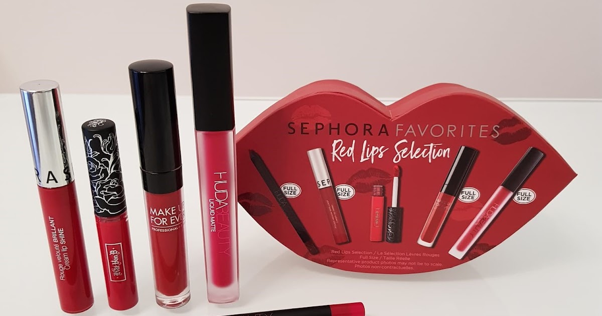 My Favourite Cosmetics: Sephora Favorites - Red Lips Selection