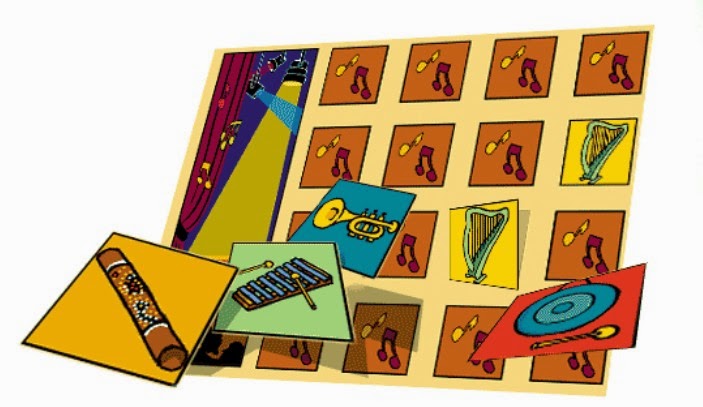 Juegos Musicales: Escucha y encuentra: memory de sonidos