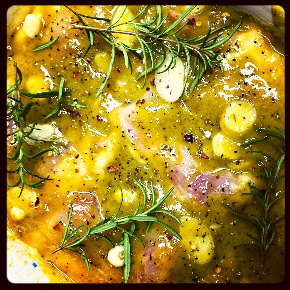 Haute + Heirloom: "Mountain Man Pleasing Chicken" with Peach Preserve ...