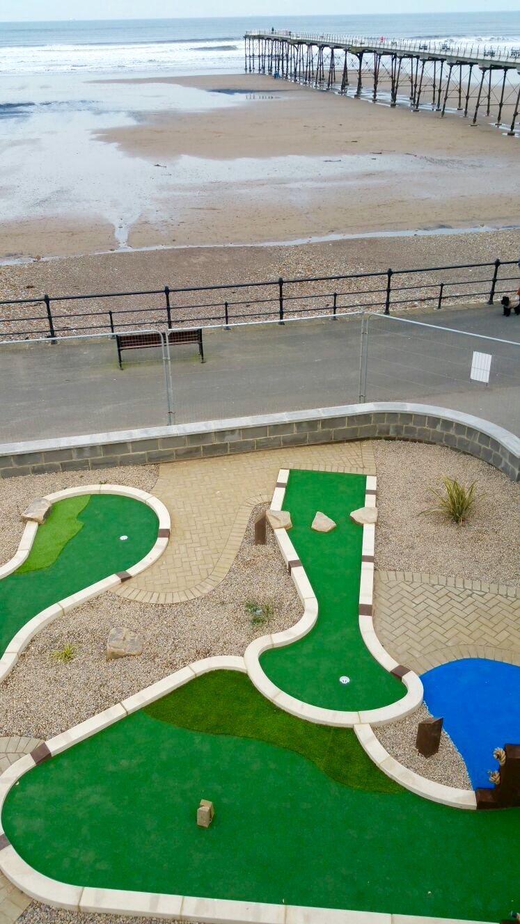 The Ham and Egger Files: Mini Golf course opening in Saltburn-by-the-Sea
