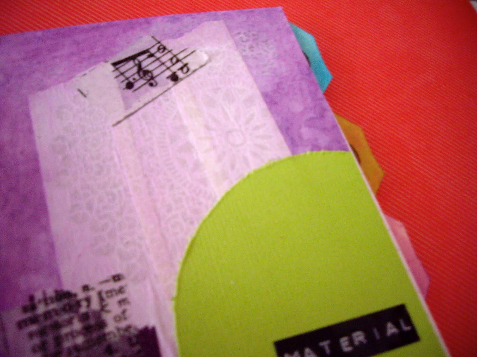 SCRAP & my favourite things: Libreta de material de scrap
