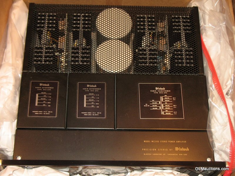 Internet Superstores: McIntosh MC2105 Solid State Stereo Power Amplifier