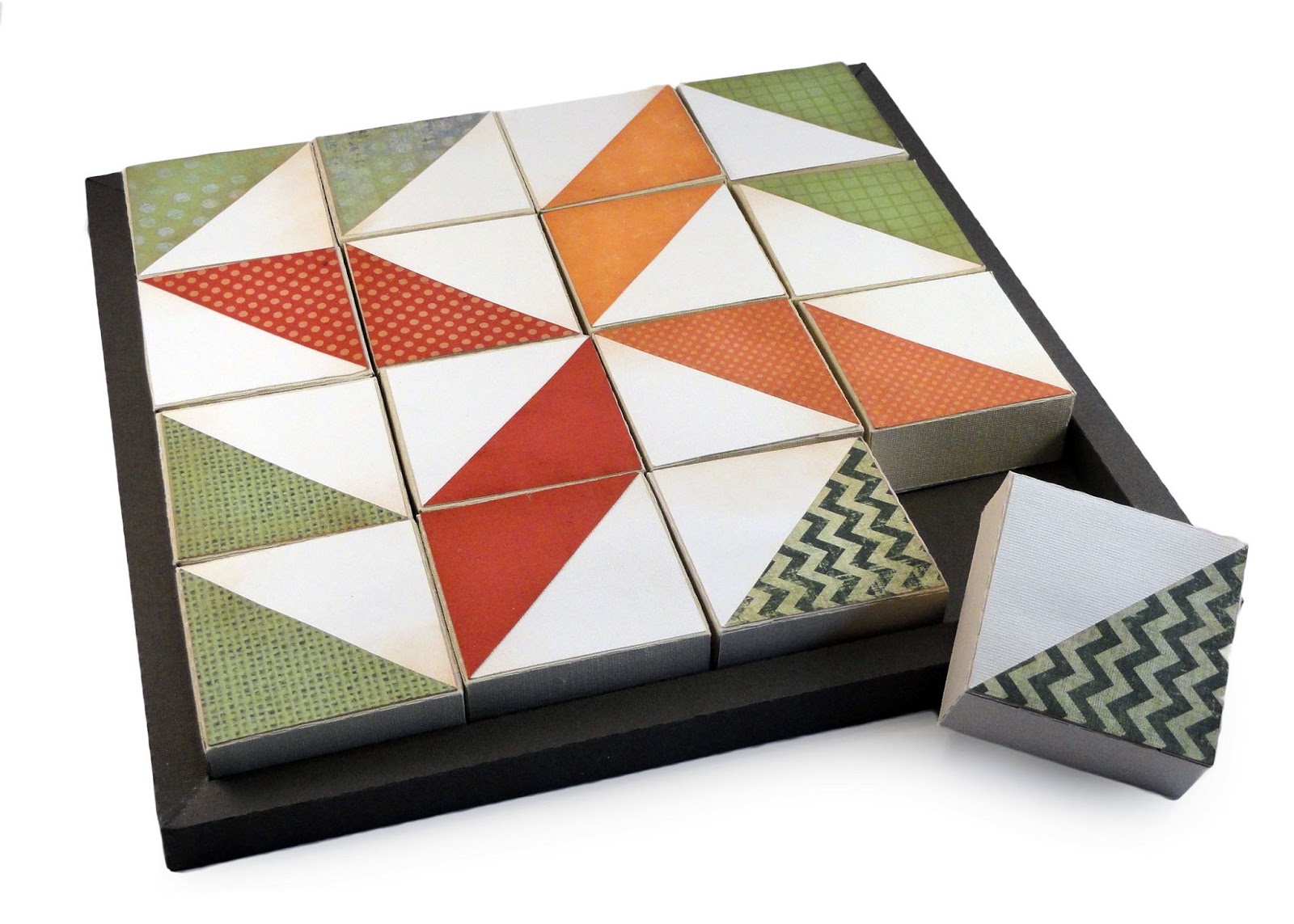 Needles 'n' Knowledge: Quilter's Puzzle Blocks Triangles Patterns