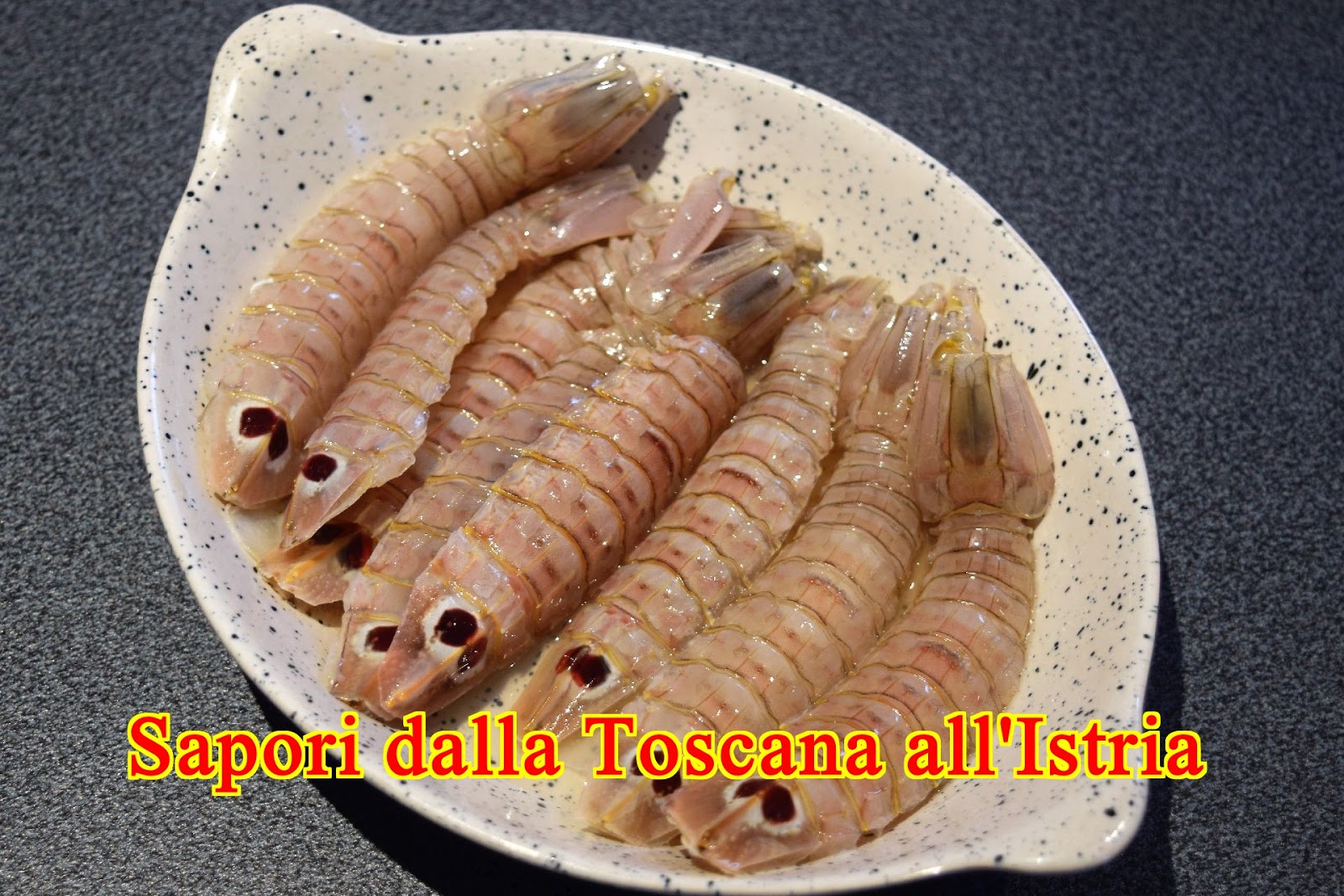 Sapori dalla Toscana all'Istria: Risotto di canocchie (o cicale) e zucchine