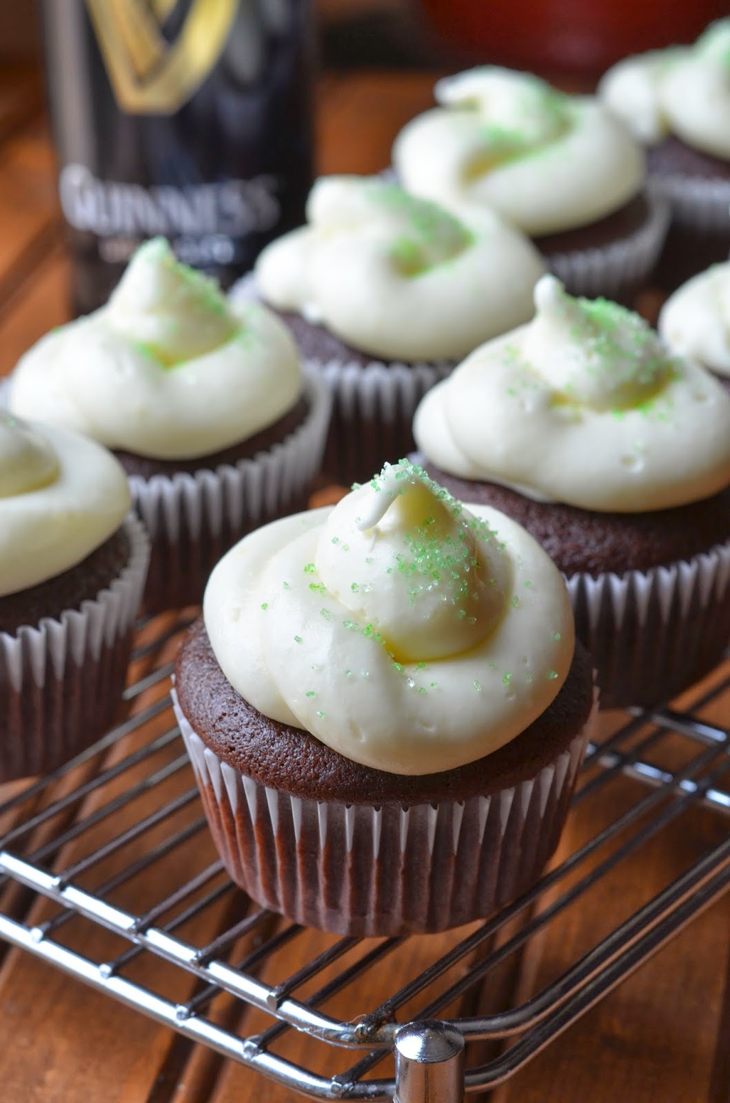 The Savvy Kitchen: Chocolate Stout Cupcakes