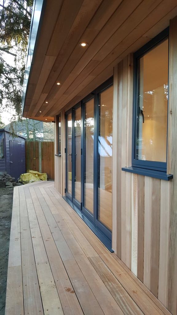 Shedworking: Triangular garden room office