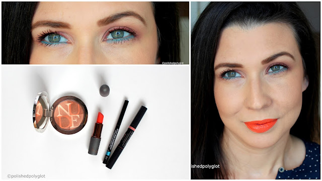 Makeup │ Sunkissed look in Orange and Blue. Take me to the beach ...